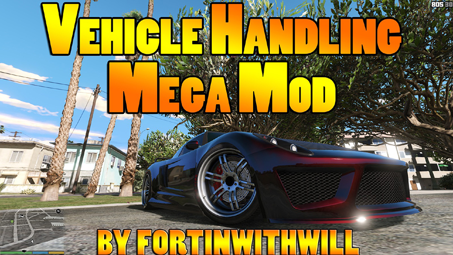Vehicle Handling Mega Mod v1.7 скачать для GTA 5