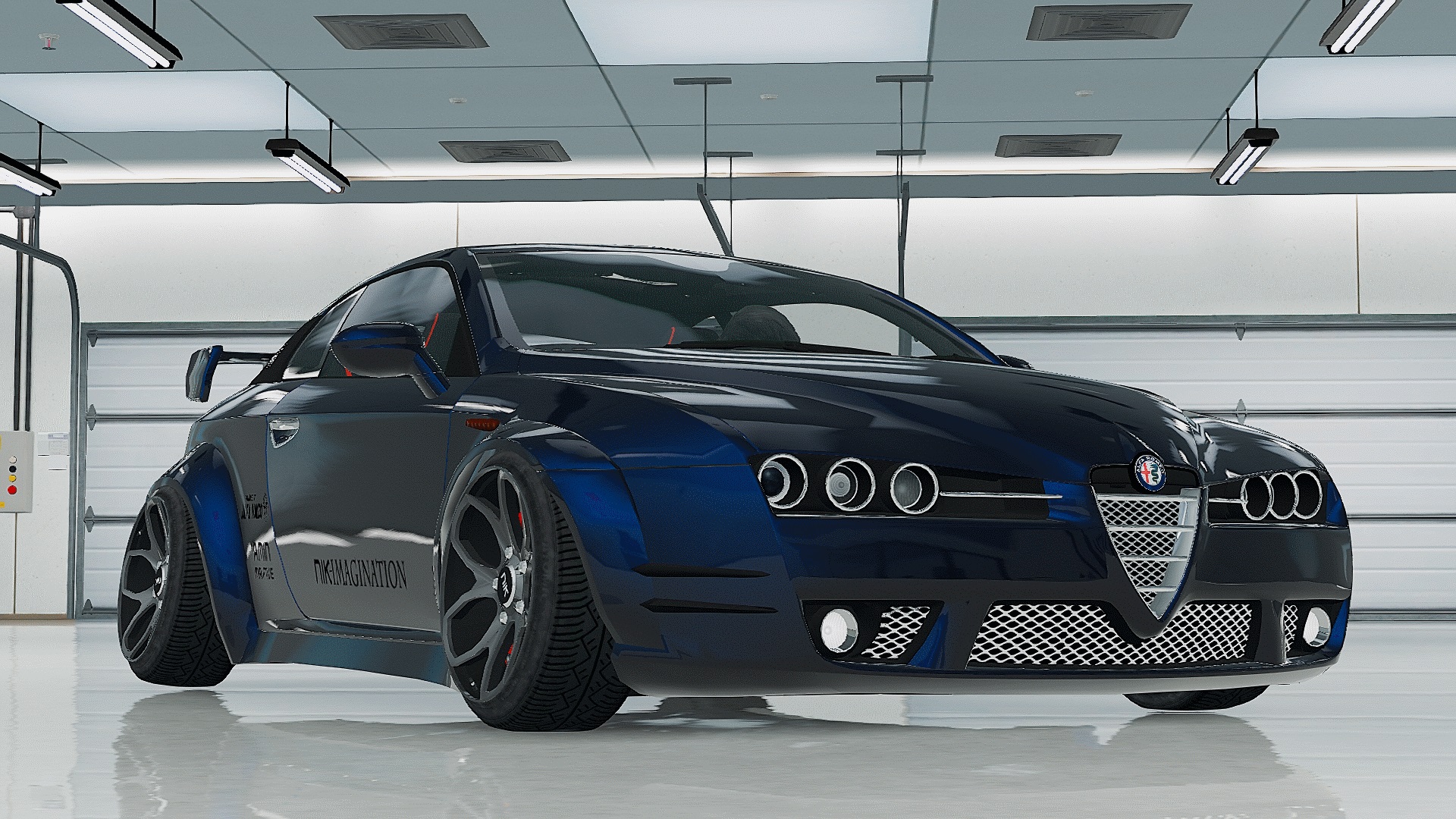 Alfa Romeo Brera Custom v1.2 скачать для GTA 5