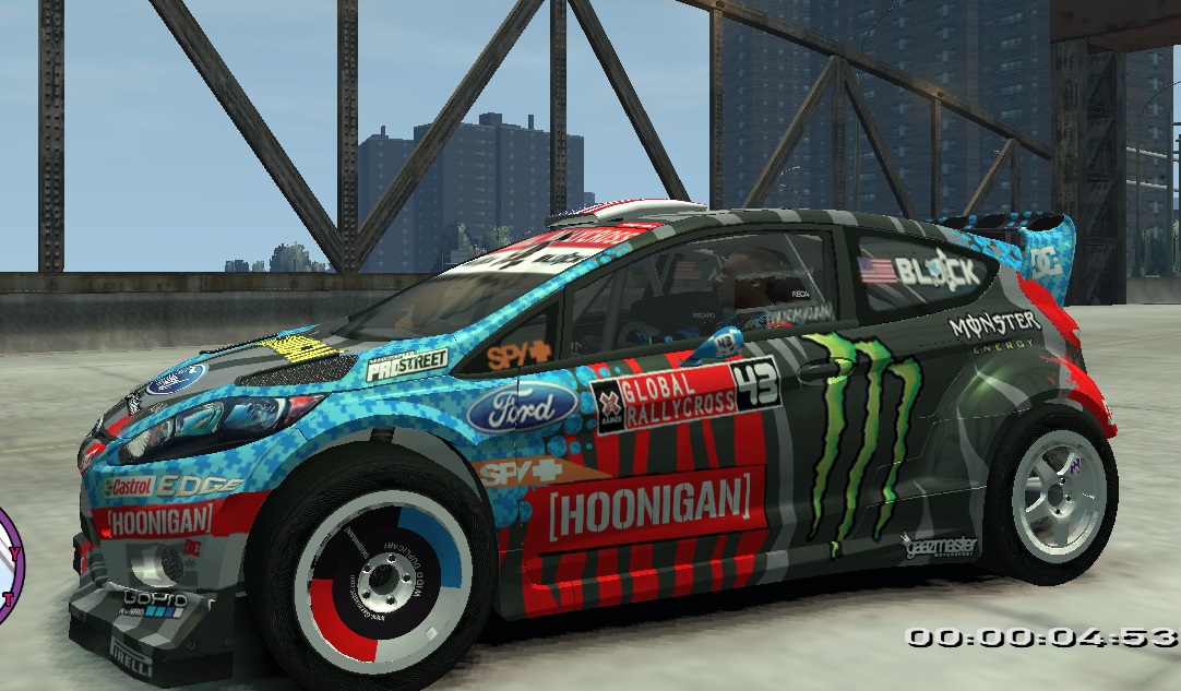 Ford Fiesta Freestyle 2015 Ken Block скачать для GTA 4