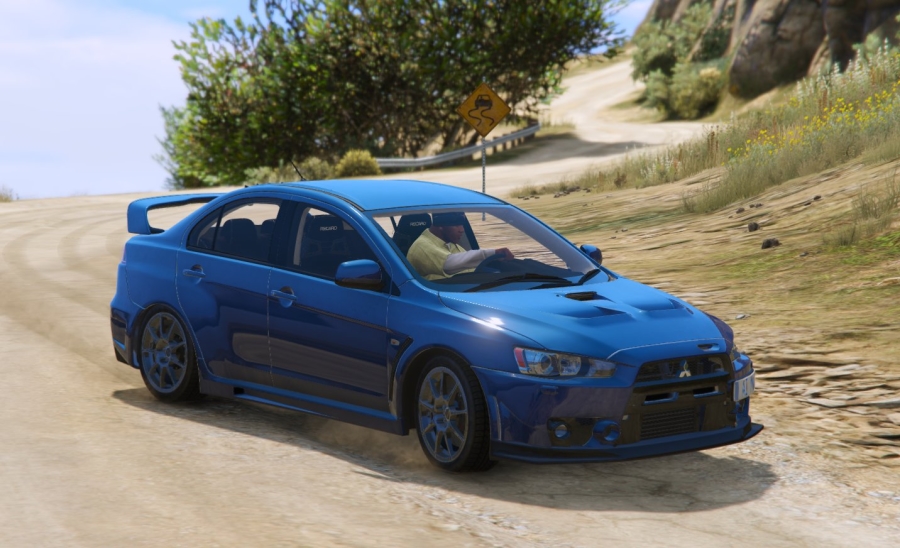 Mitsubishi Lancer Evolution X FQ-400 v2.0 скачать для GTA 5