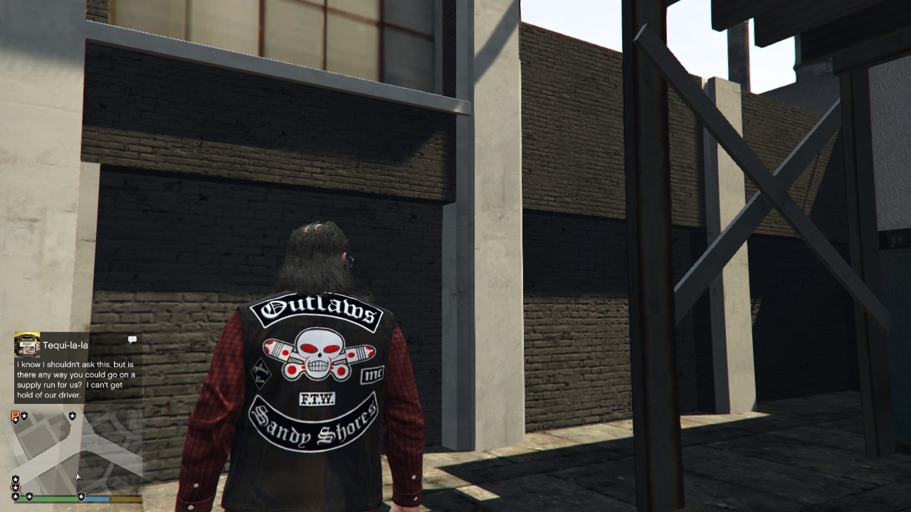 Outlaws MC Jacket for Trevor скачать для GTA 5