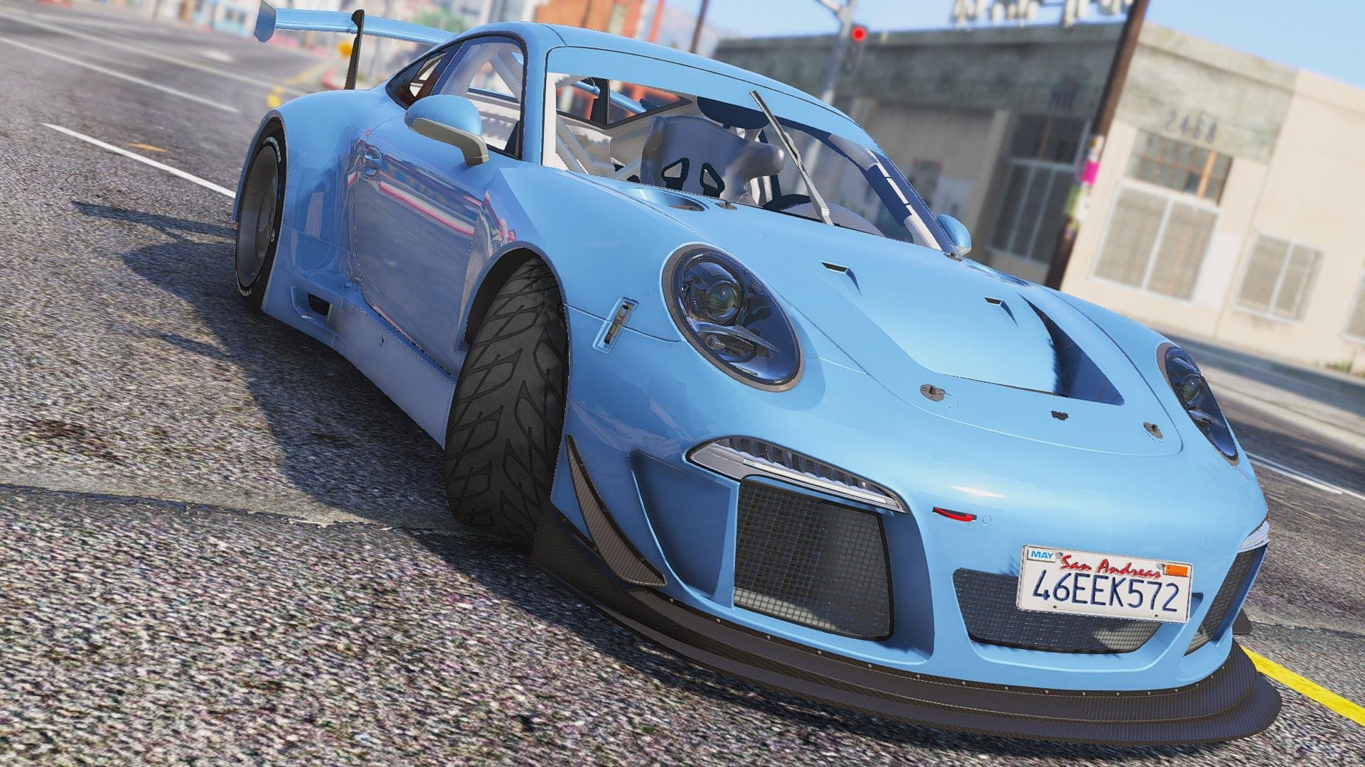 Porsche RUF RGT-8 GT3 v1.0 скачать для GTA 5