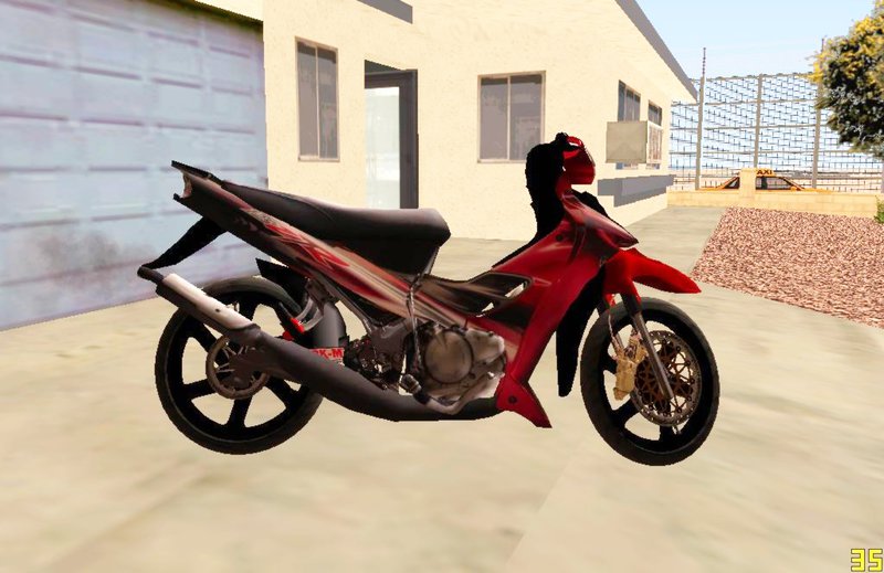 Yamaha 125zr Merah скачать для GTA: San Andreas