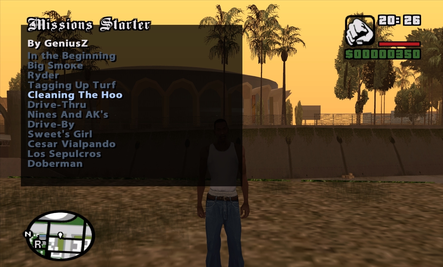 Mission Starter скачать для GTA: San Andreas