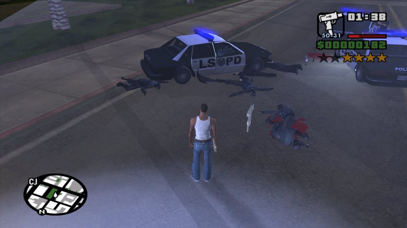 15 New Death Animations скачать для GTA: San Andreas