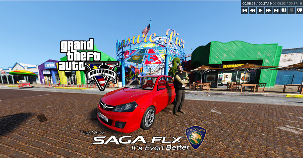 Proton Saga FLX v0.2 скачать для GTA 5