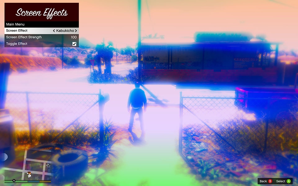 Screen Effects v1.11 скачать для GTA 5