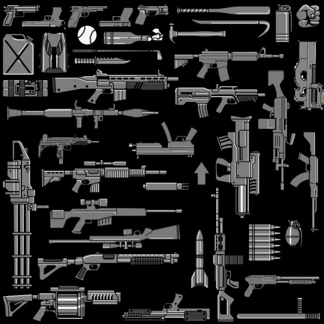 GTA IV and EFLC Weapon Icons скачать для GTA 5
