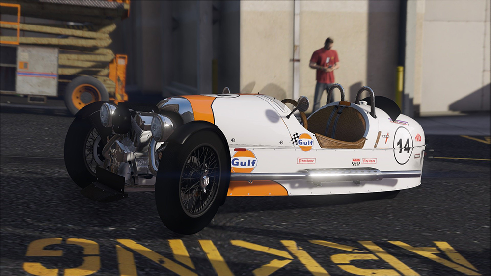 Morgan 3 Wheeler 2014 (Add-On) v0.5 скачать для GTA 5