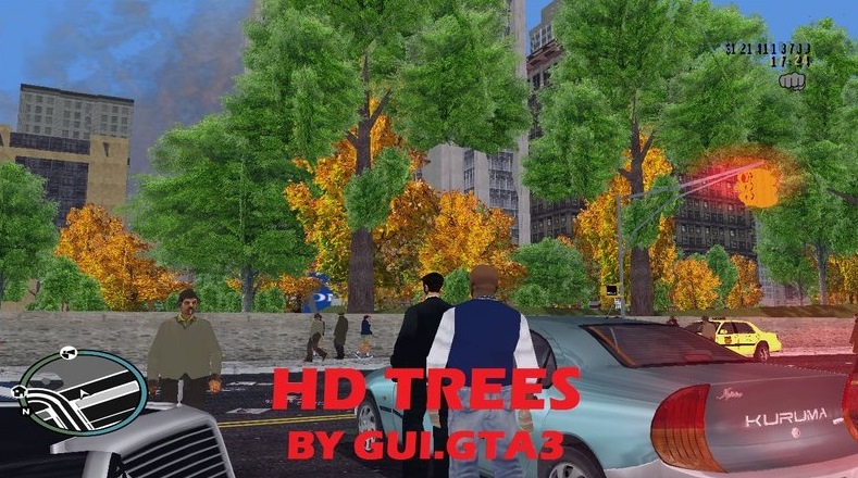 HD Trees скачать для GTA 3