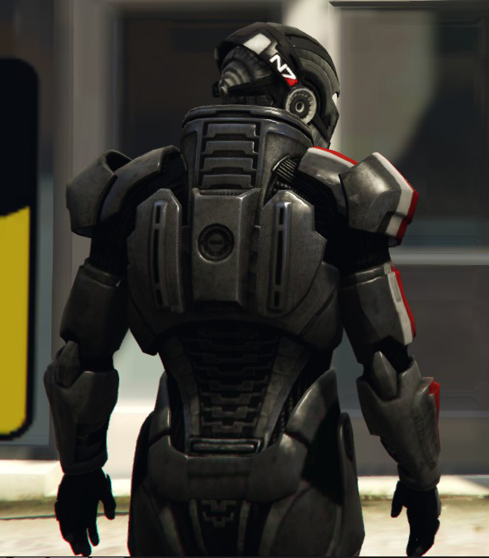 Commander Shepard (ME:3) v1.1 скачать для GTA 5