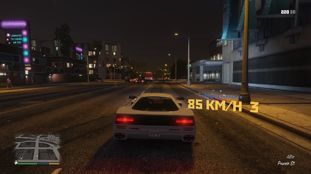 Simple 3D Speedometer v1.2 скачать для GTA 5