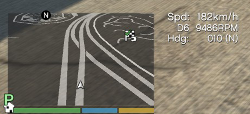 Simple Speedometer v1.0 скачать для GTA 5