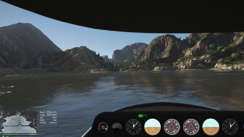Simple Speedometer v1.0 скачать для GTA 5