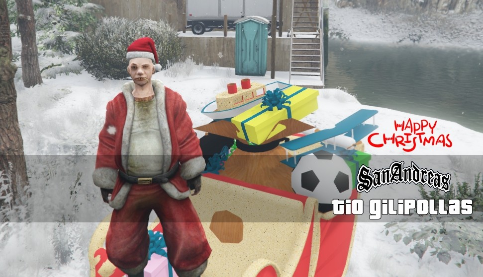 Gilipollas Santa Claus скачать для GTA 5