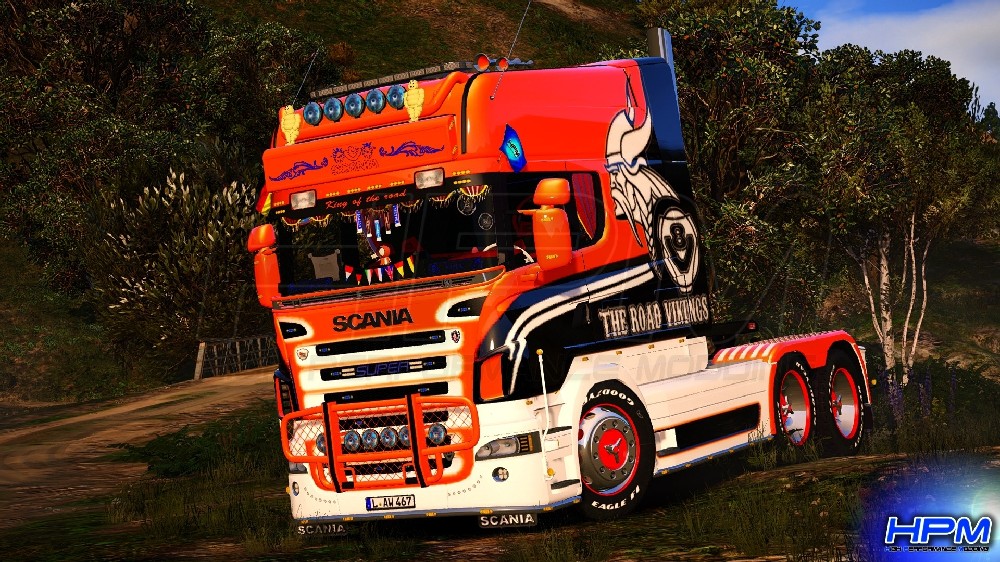 Scania R580 Longline Showtruck 2006 v1.0 скачать для GTA 5
